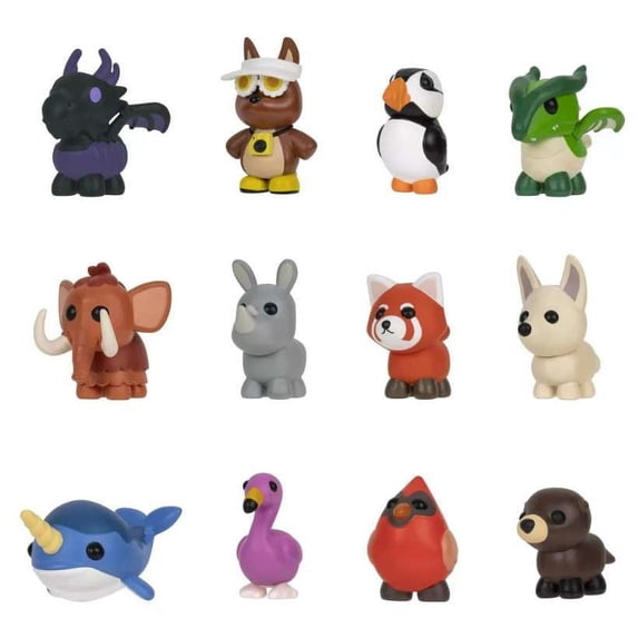 Adopt Me Pets Multipack Series 1 Mini Figures 12 Set Toy New with Box ...
