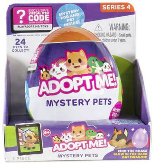 Jazwares Adopt Me! Series 4 Surprise Pets Mystery Pack, Random Animal ...