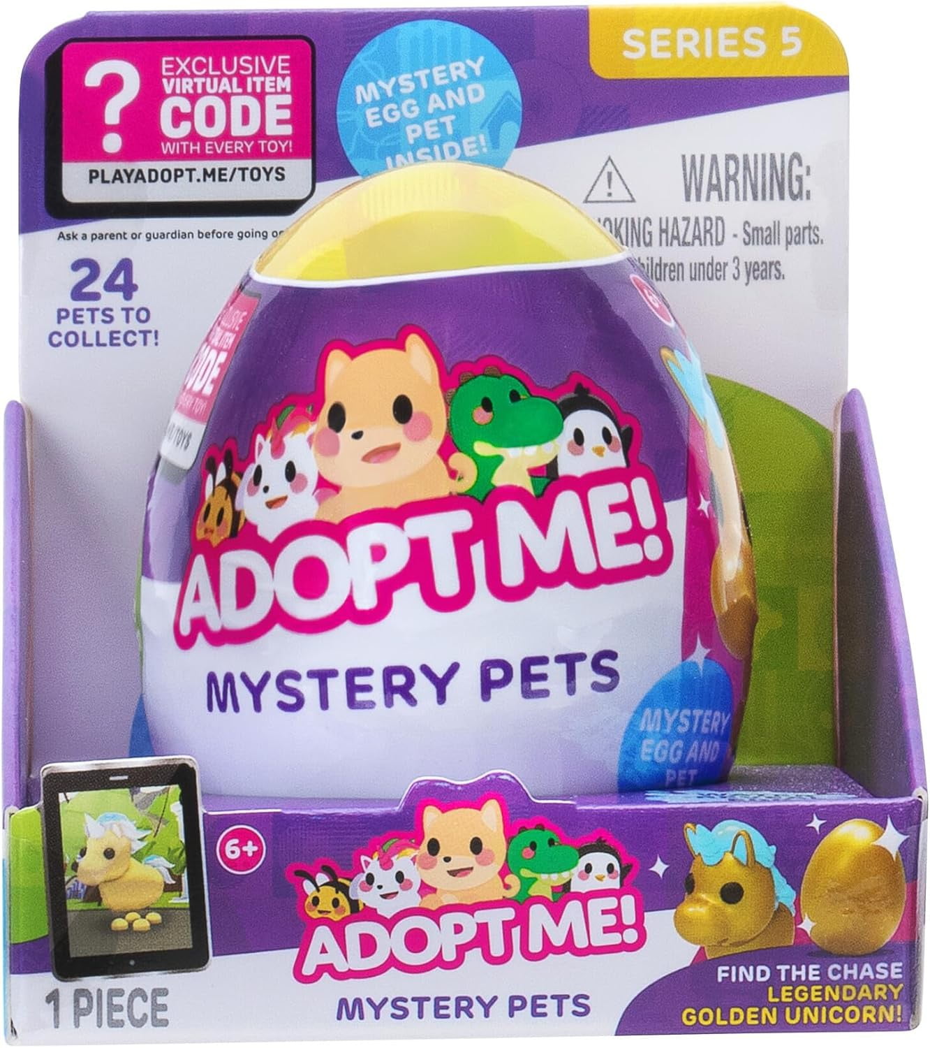 Adopt Me! Series 5 Surprise Pets Mystery Pack (1 RANDOM Figure ...