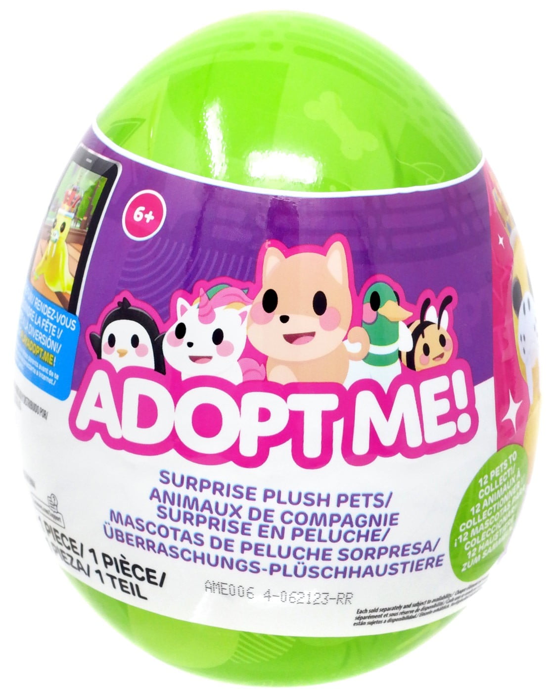 Adopt Me! Surprise Plush Pets Series 2 - Kids Toy Mystery Pack - Walmart.com
