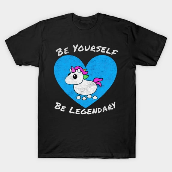 Adopt Me Unicorn Funny Gamer Virtual Pet Mythical Fantasy Graphic ...