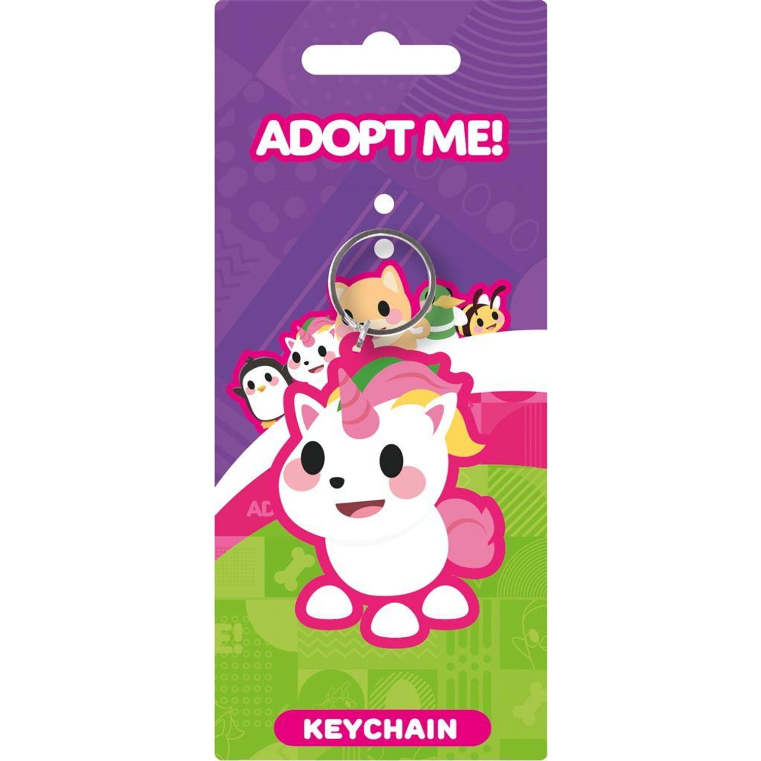 Adopt Me Unicorn PVC Keychain - Walmart.com