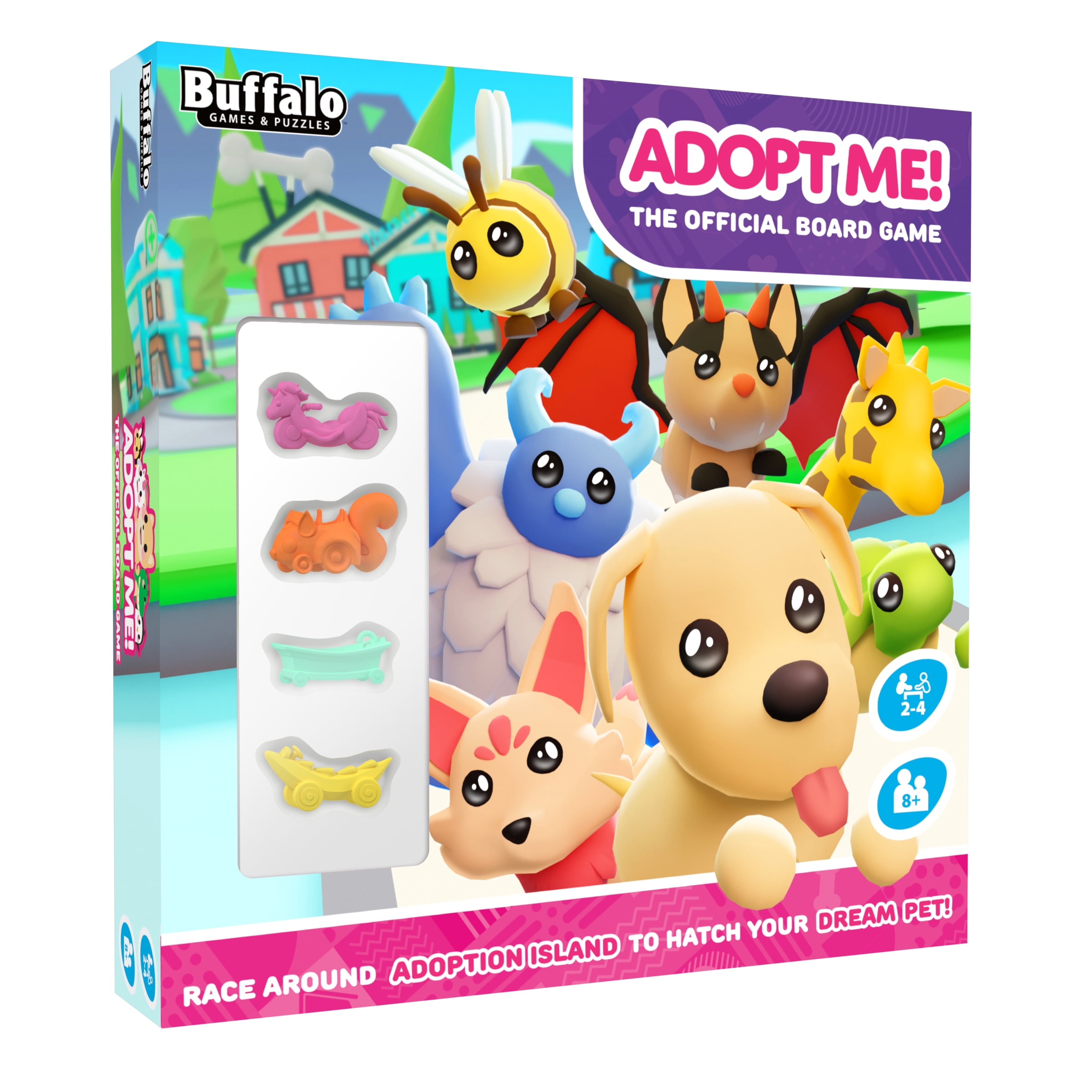 Adopt Me The Ultimate Pet Adoption Board Game Based on the Popular Roblox Game for Children Ages ...