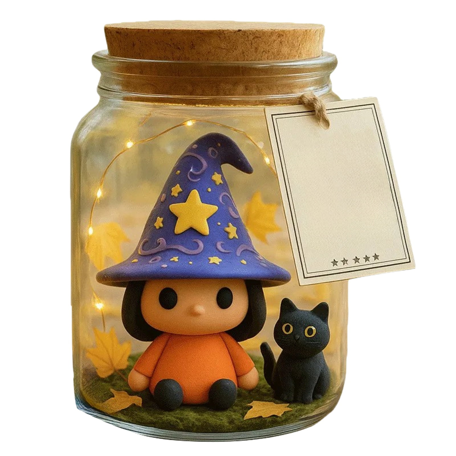 Adopt a Witch Hat Jar Meet Whimsy & Her Black Cat 2025 Halloween ...
