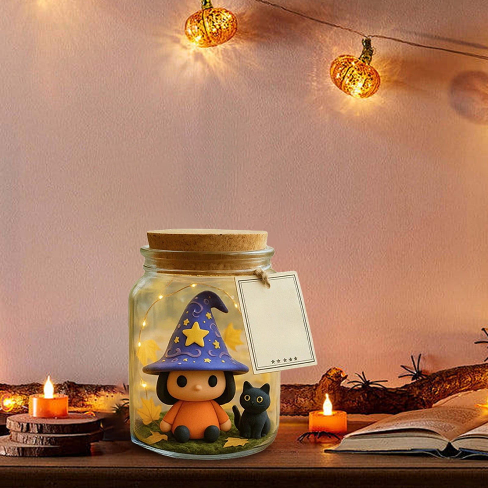 Adopt a Witch Hat Jar Meet Whimsy & Her Black Cat 2025 Halloween ...