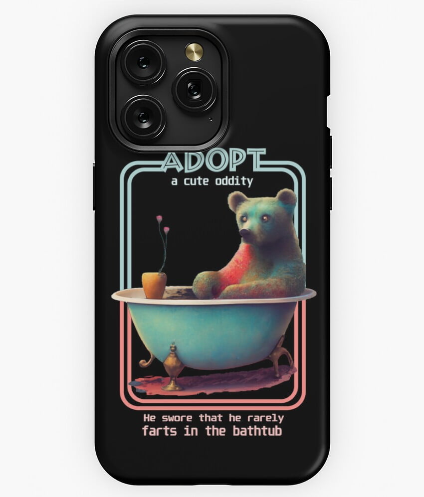 Adopt a Cute Oddity Bathtub Fart G1815 Phone Case for iPhone17 16 15 14 ...