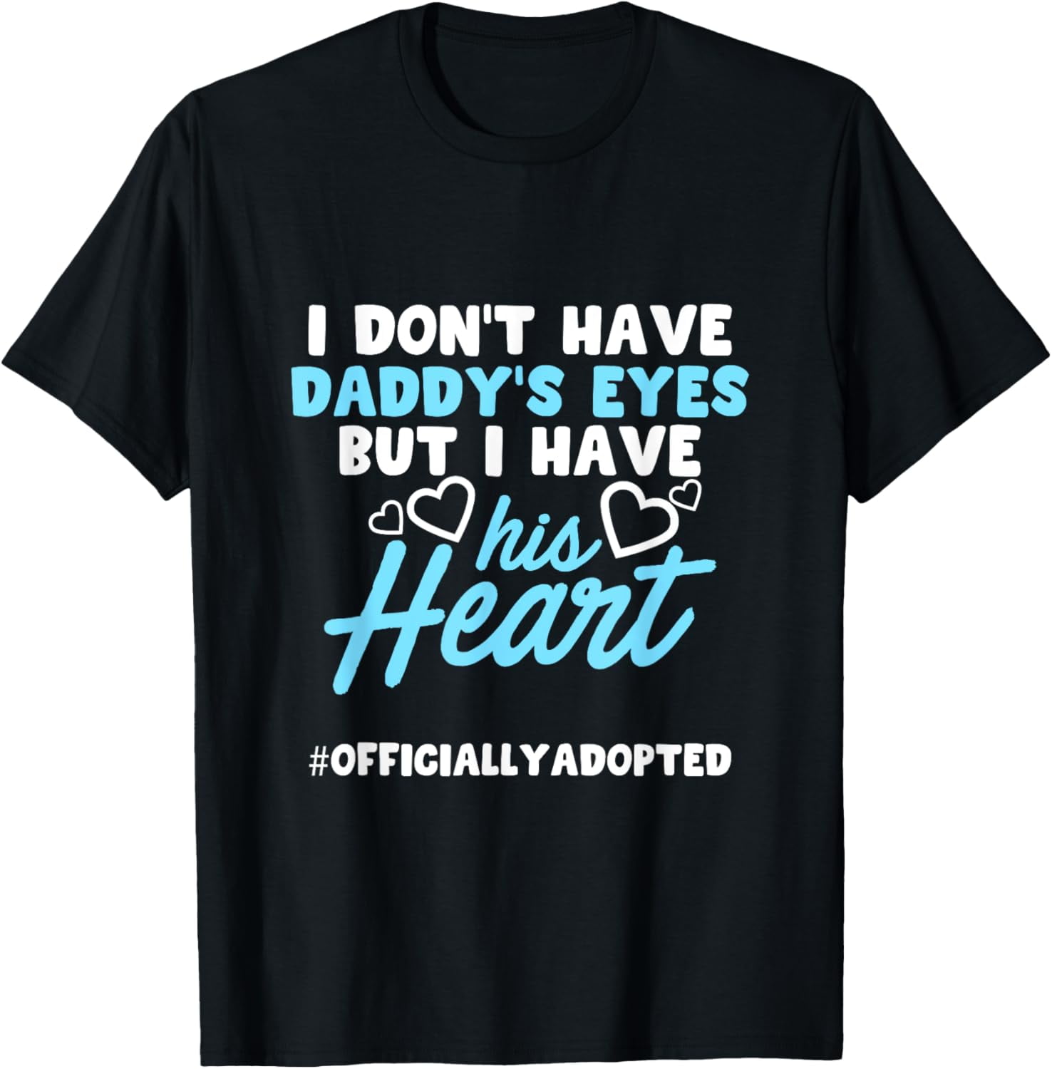 Adoption Announcement Day Family Gifts Dad Heart T-Shirt - Walmart.com