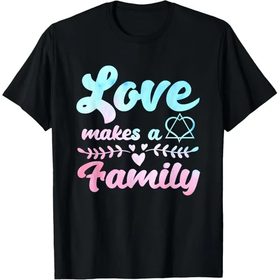 Adoption Day Love Family Announcement Graphic Design T-Shirt - Walmart.com