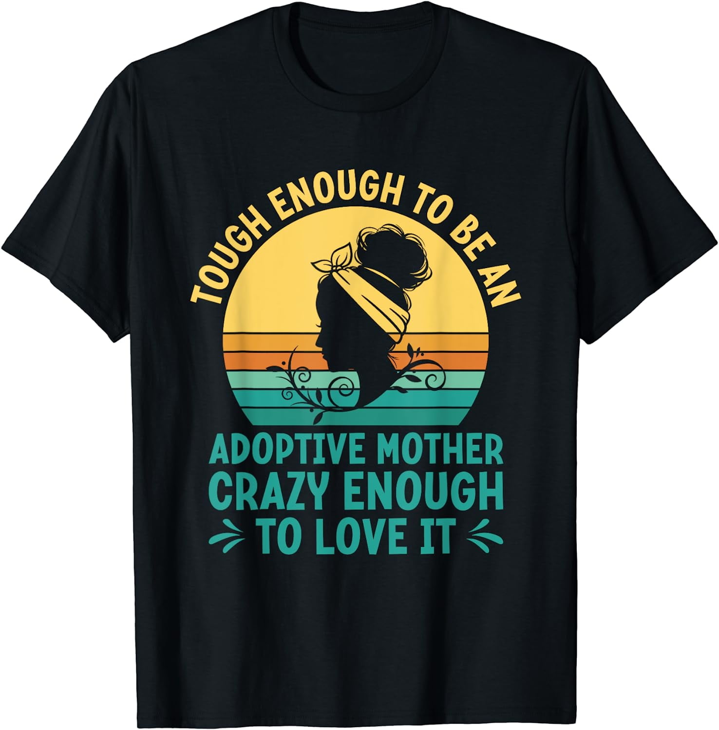 Adoption Parents Adopted Funny Stepmom T-Shirt - Walmart.com