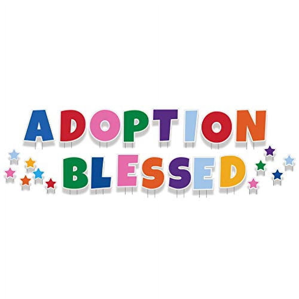 Adoption Yard Sign Decorations: Welcoming Your New Addition - Walmart.com