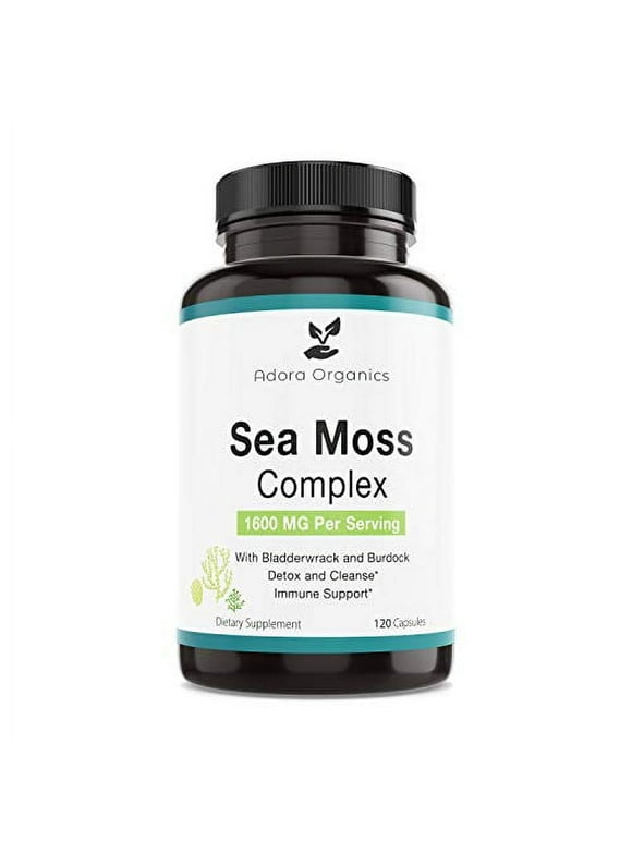 Sea Moss in Herbal Supplements - Walmart.com