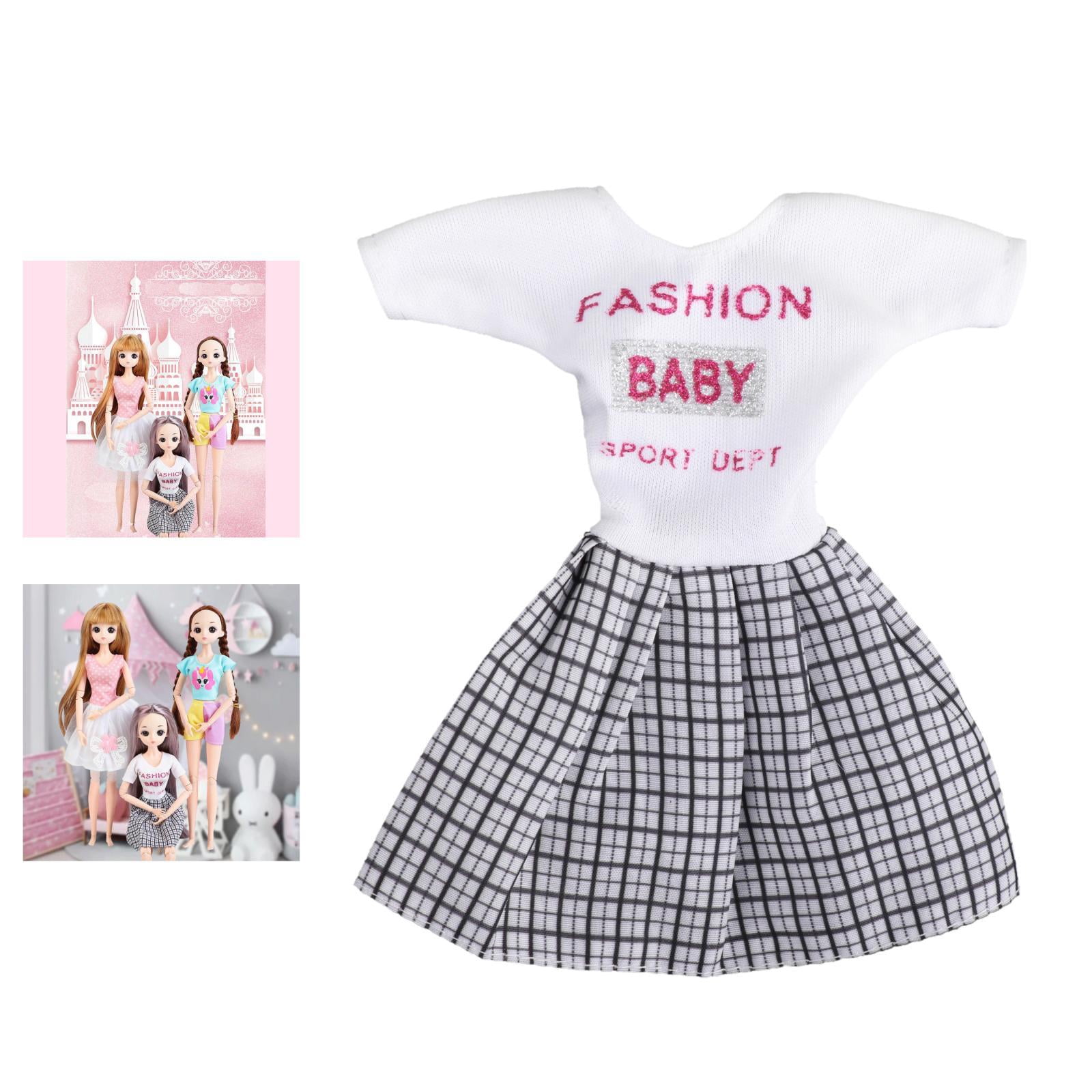 Adorable 12 Inch Doll Clothes Suit 1/6 Matching Garments Dress Up ...