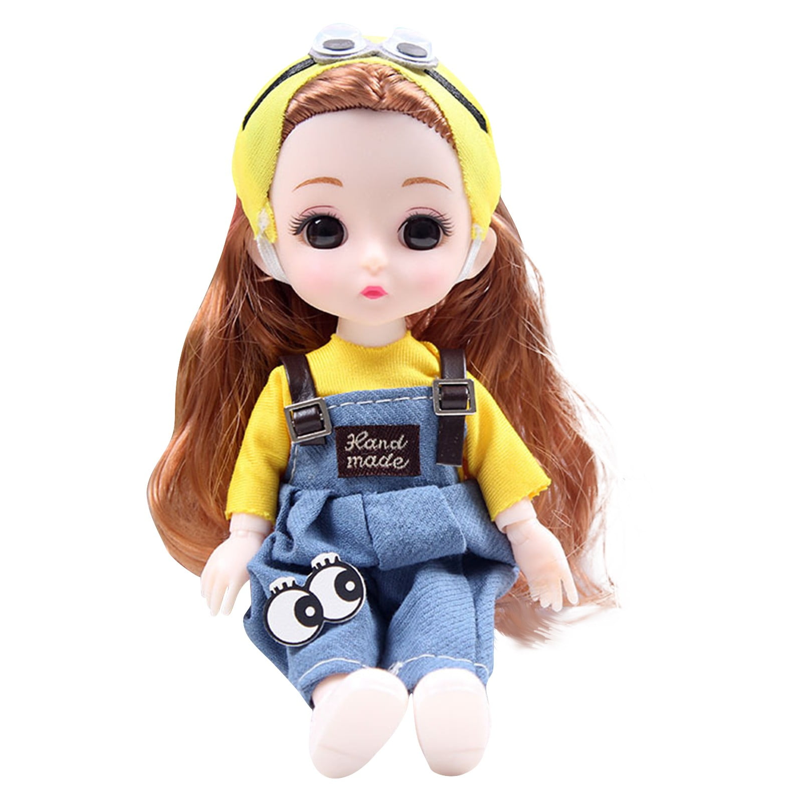 Adorable 12-inch Fashion Doll with Cute Animal Outfit, Removable ...