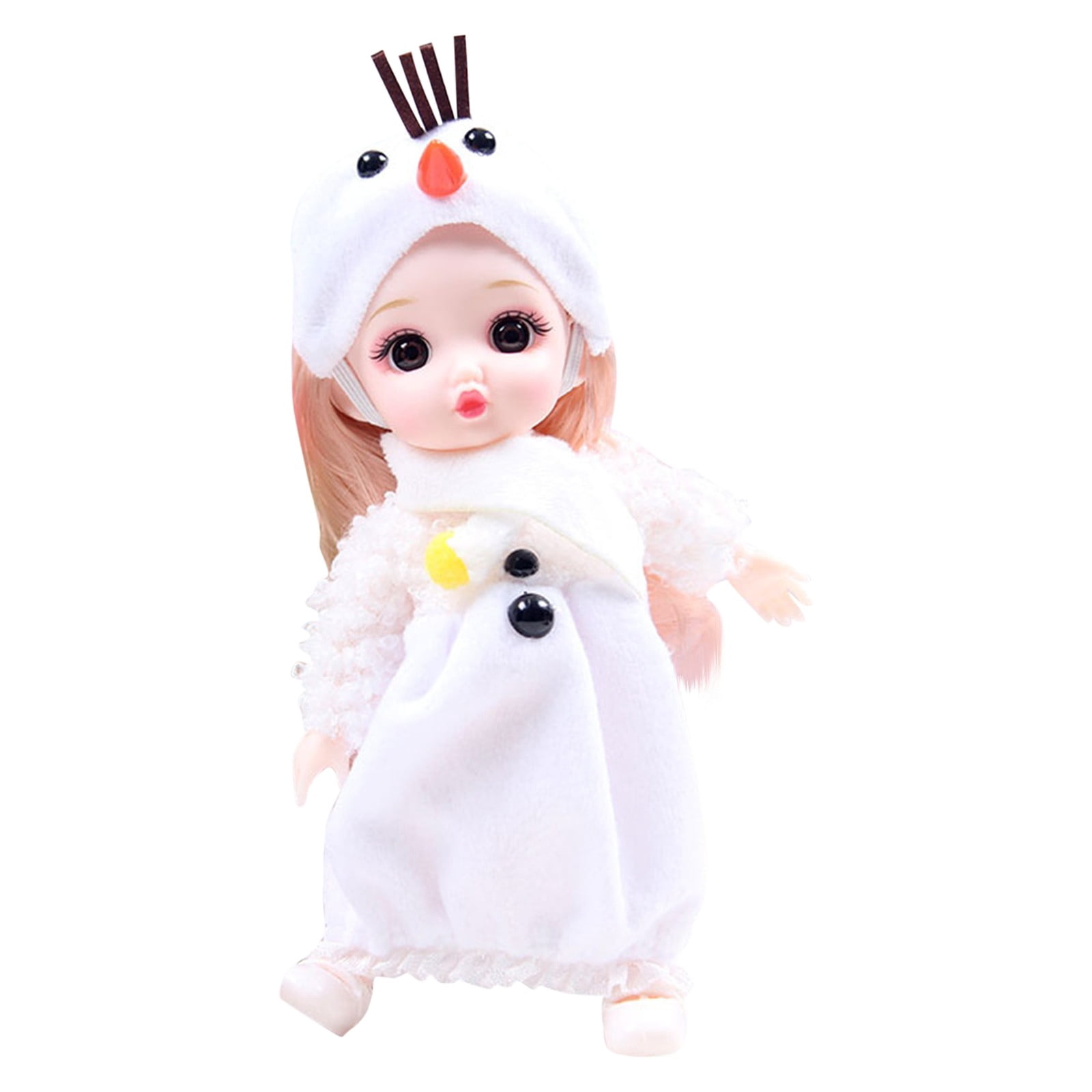 Adorable 12-inch Fashion Doll with Cute Animal Outfit, Removable ...