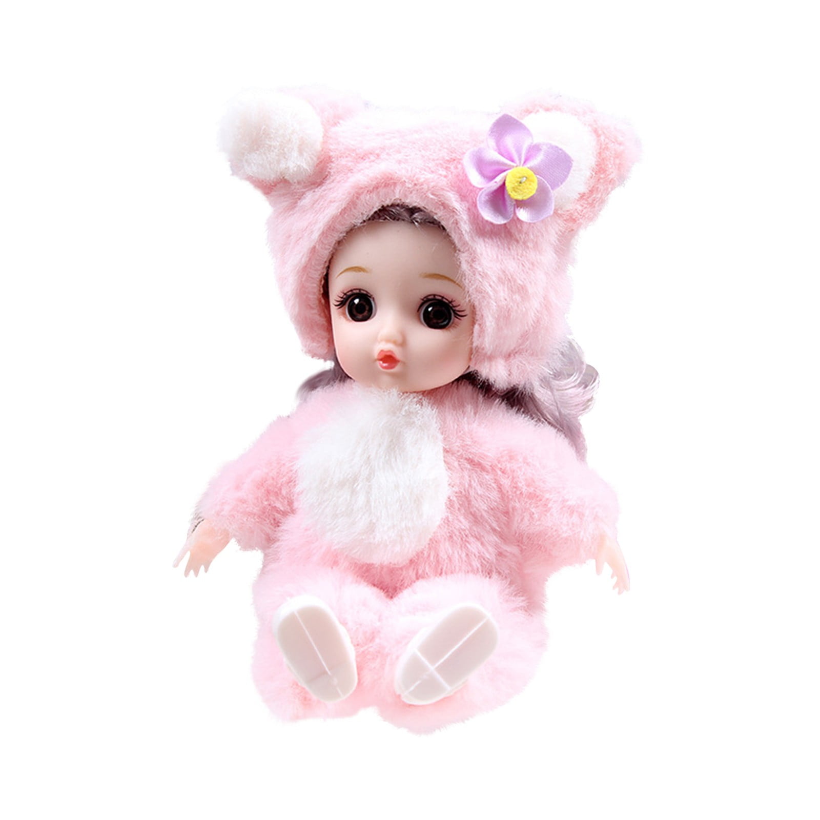 Adorable 12-inch Fashion Doll with Cute Animal Outfit, Removable ...