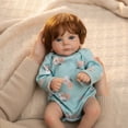 Adorable 16 Inch Reborn Baby Doll, Soft Cloth Body Newborn Doll ...