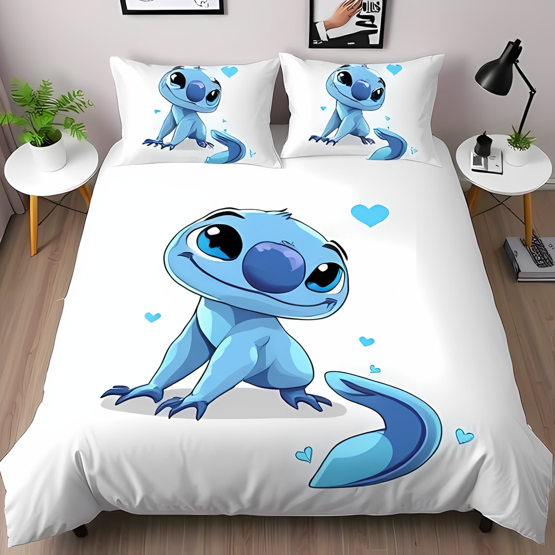Adorable 3-Piece Duvet Cover & Pillowcase Set - Whimsical Bedding ...
