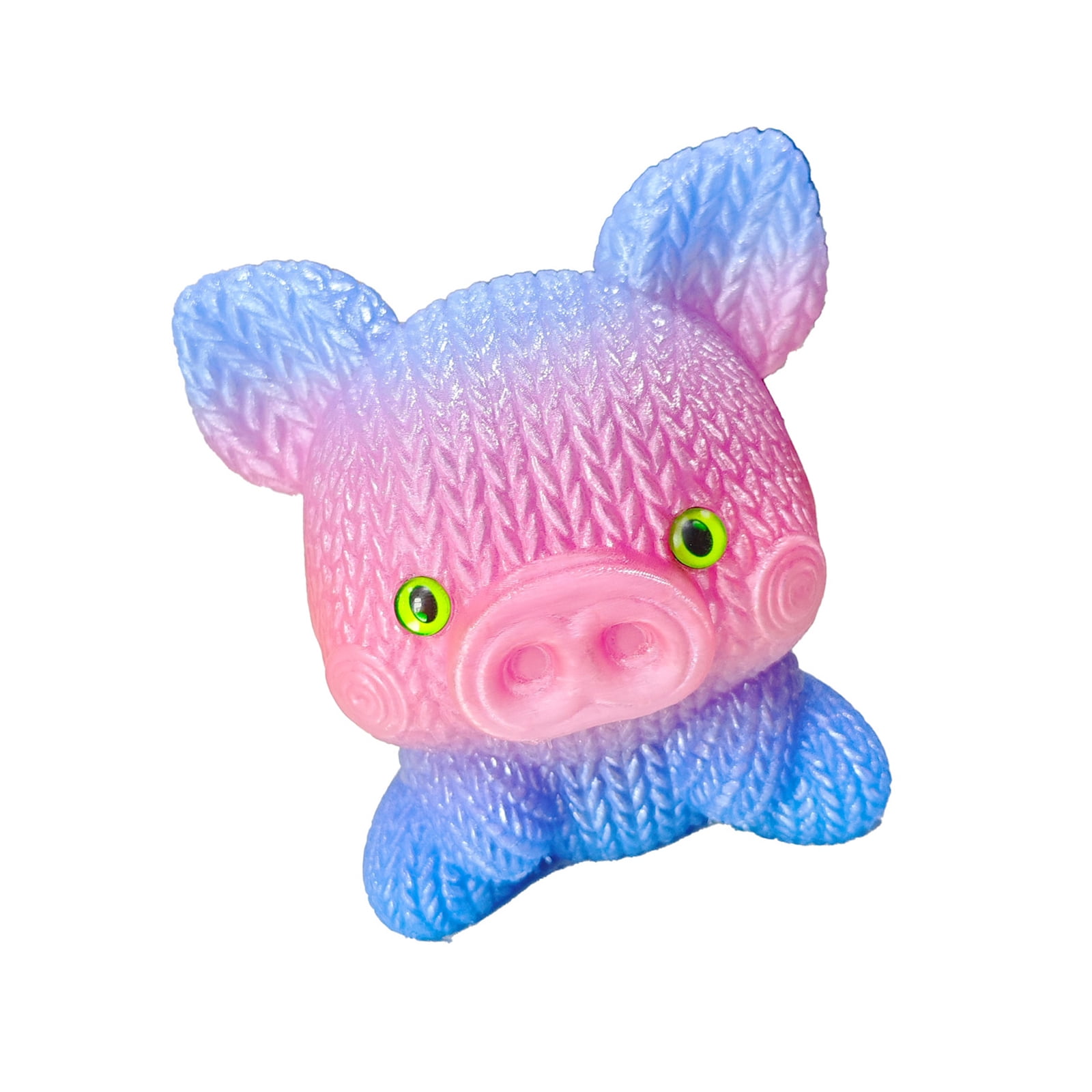 Adorable 3D Printed Piggy Statue With Smoothly Finish And Bright Color ...