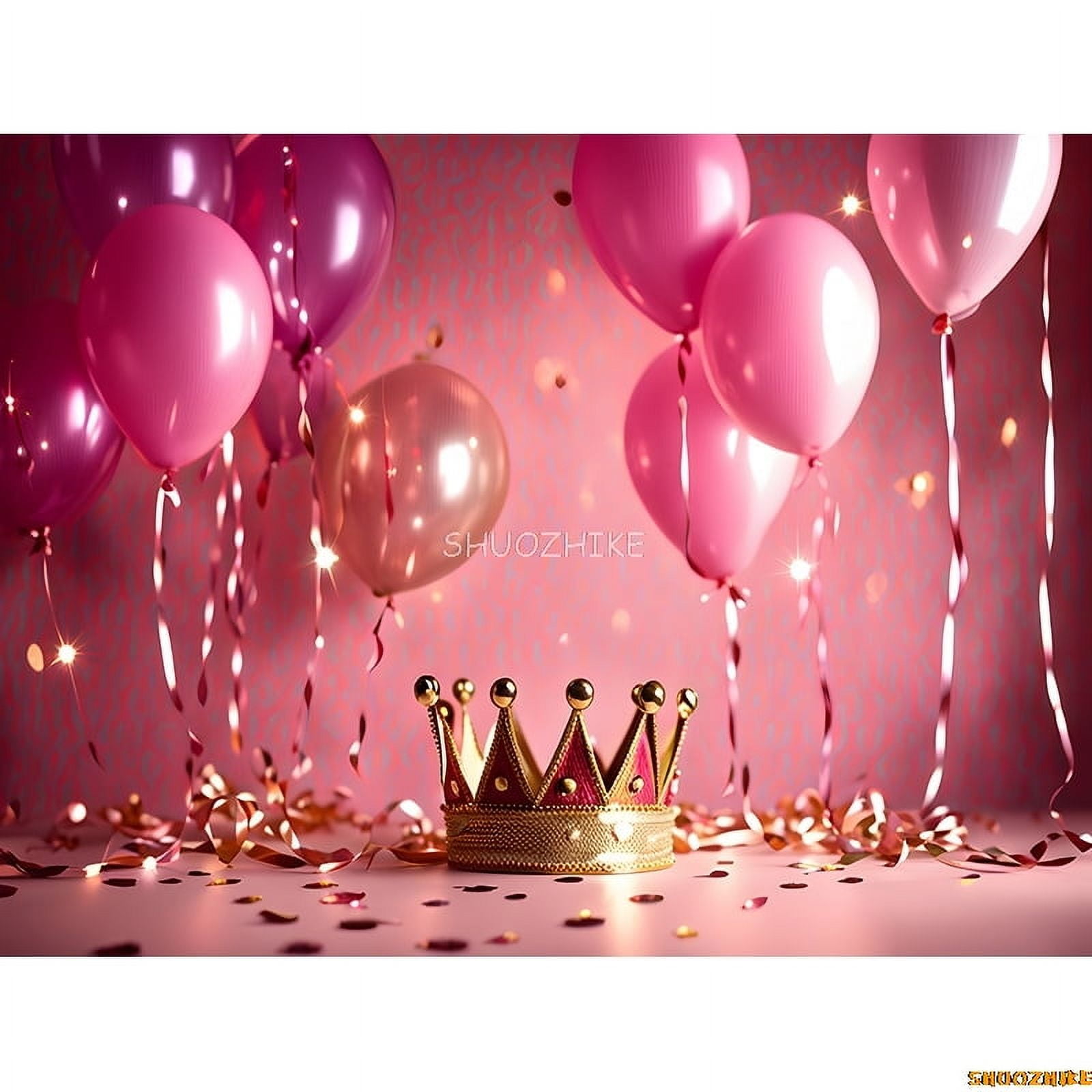 Adorable 3d Cartoon Photography Backdrops Props Birthday Party Banner ...