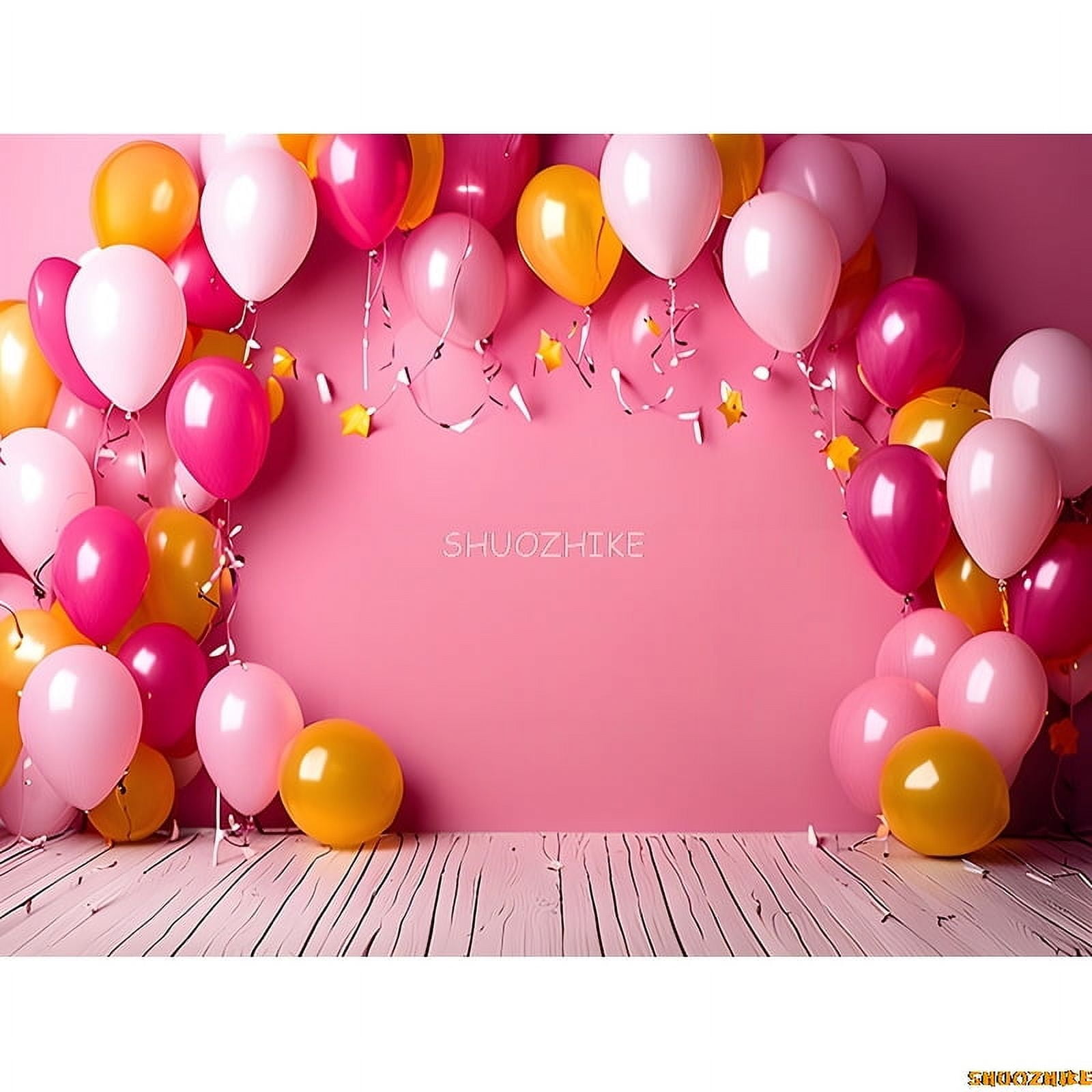 Adorable 3d Cartoon Photography Backdrops Props Birthday Party Banner ...