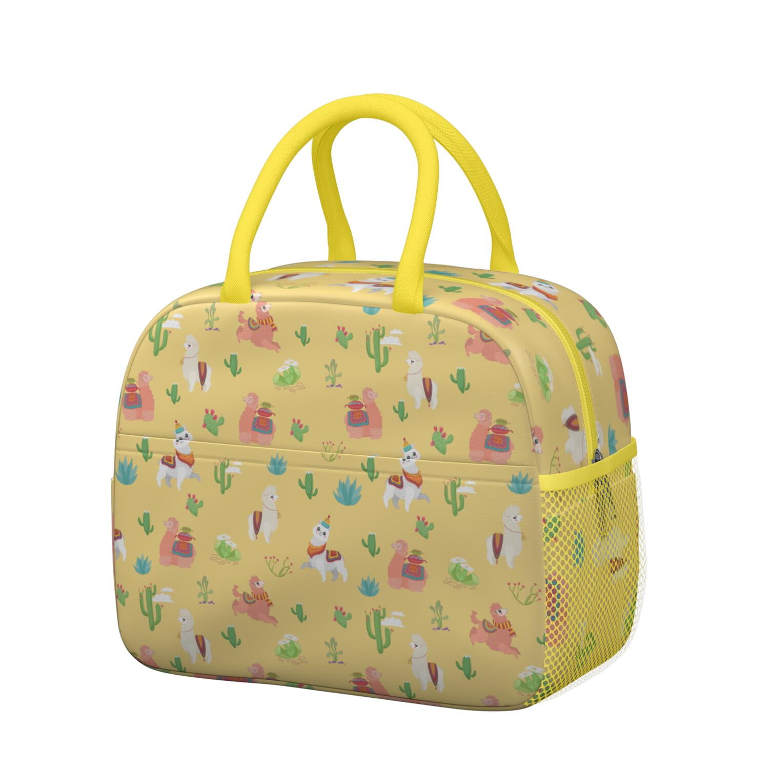 Adorable Alpaca Thermal Lunch Bag - Reusable Insulated Lunch Box with ...