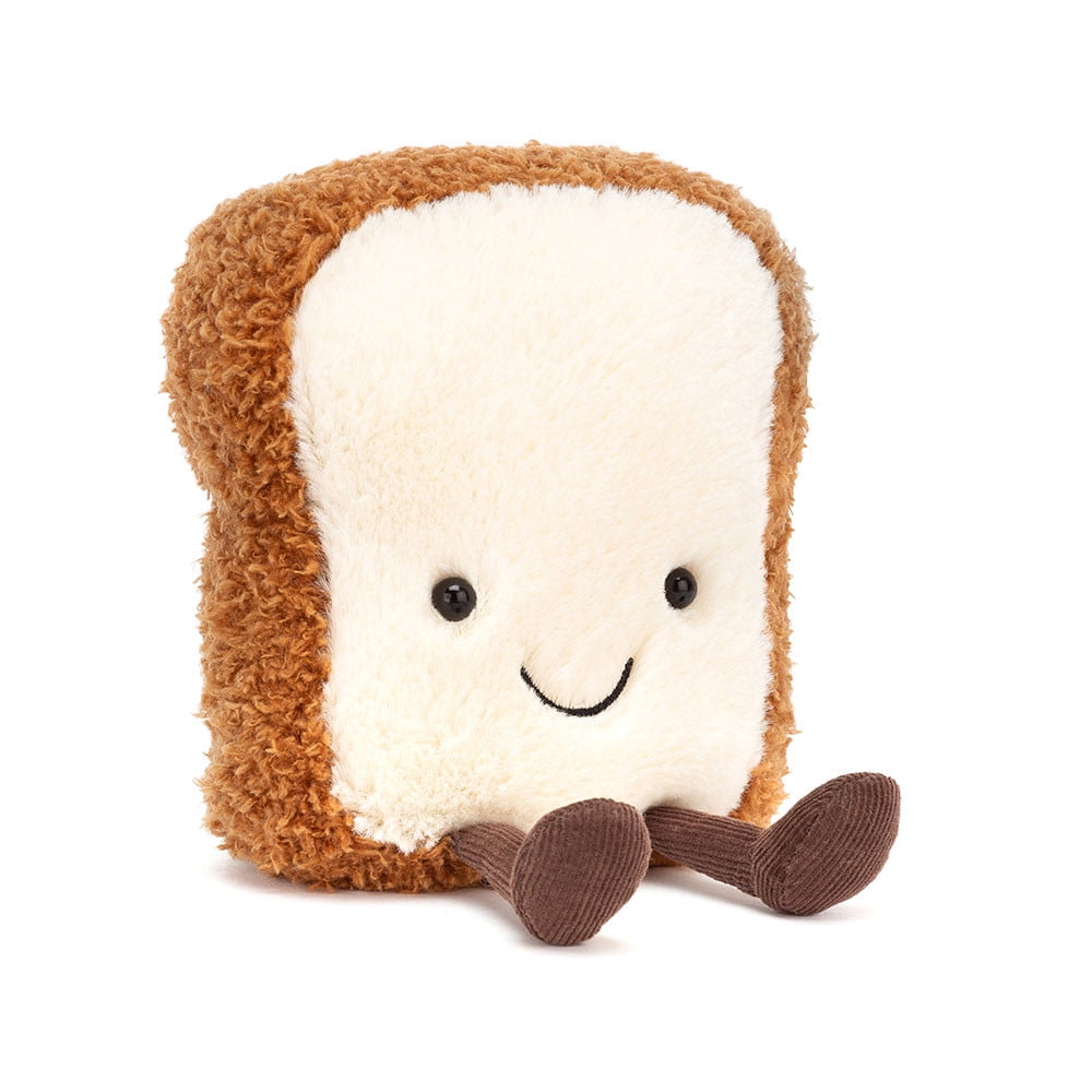 Adorable Amuseables Toast Plush By Jellycat, 11.02" Cuddly Plush Toy ...