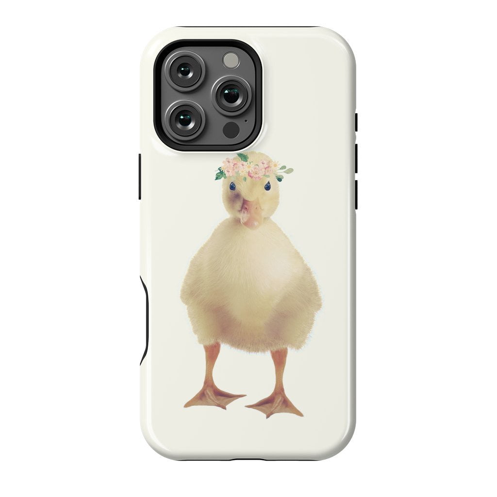 Adorable And Cute Little Ducky Duckling Waddling Tough Case for iPhone ...