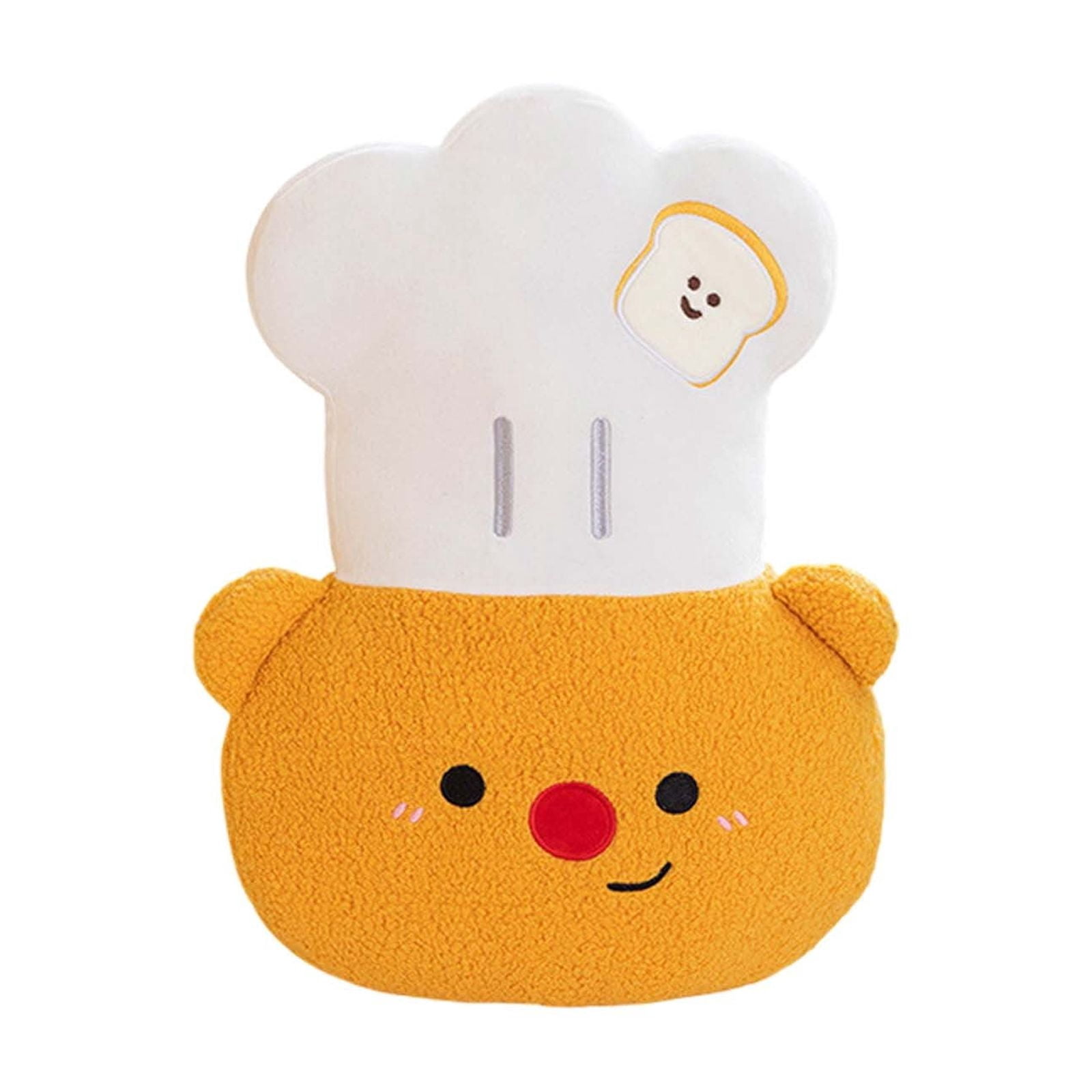 Adorable Animal Chef Hat Stuffed Toy Soft Cuddly Doll For Kids Boys ...