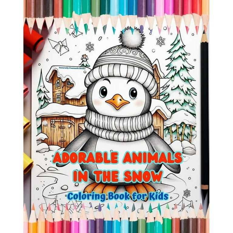 winter fun coloring book