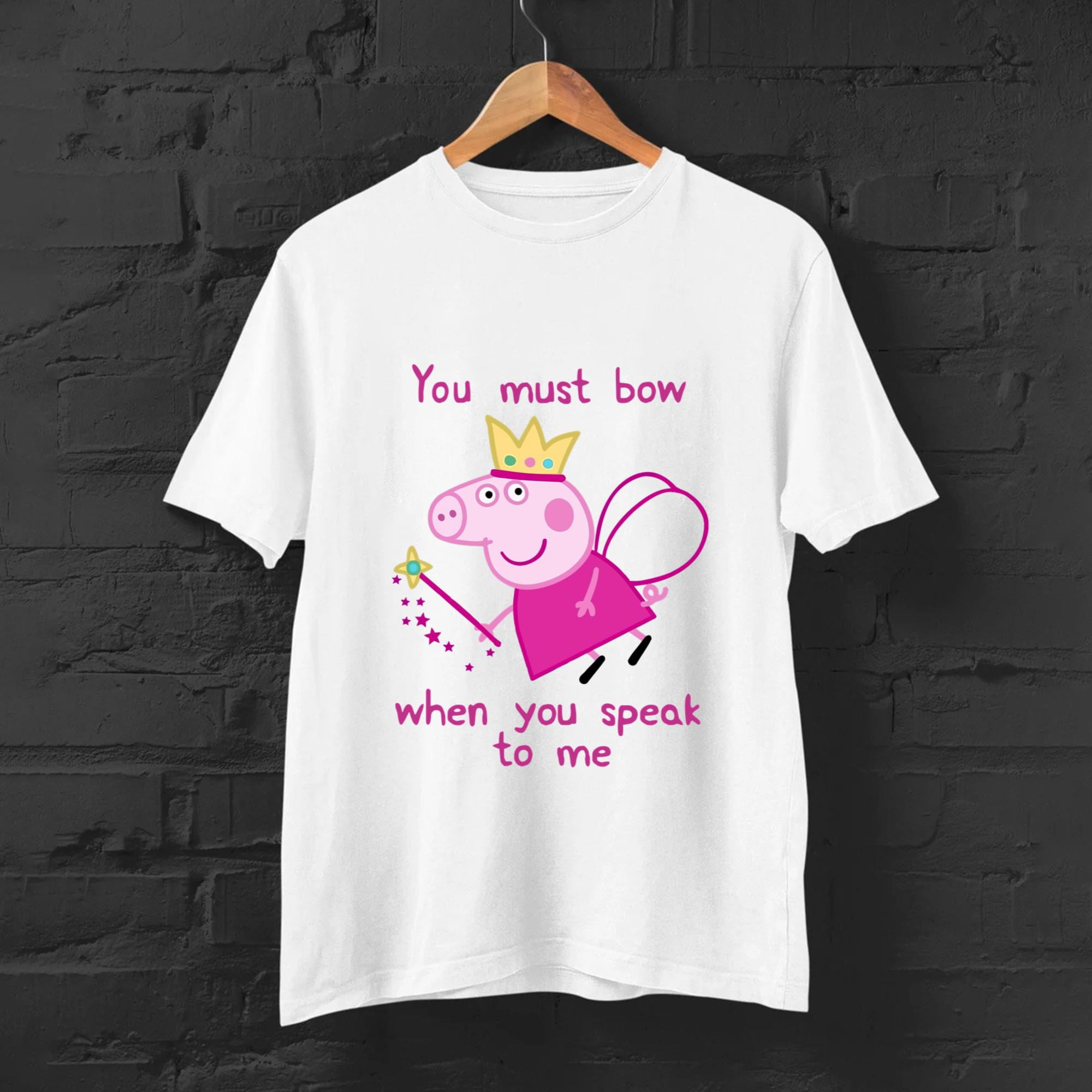 Adorable Animated Character You Must Bow To Me Shirt for Kids with Fast ...