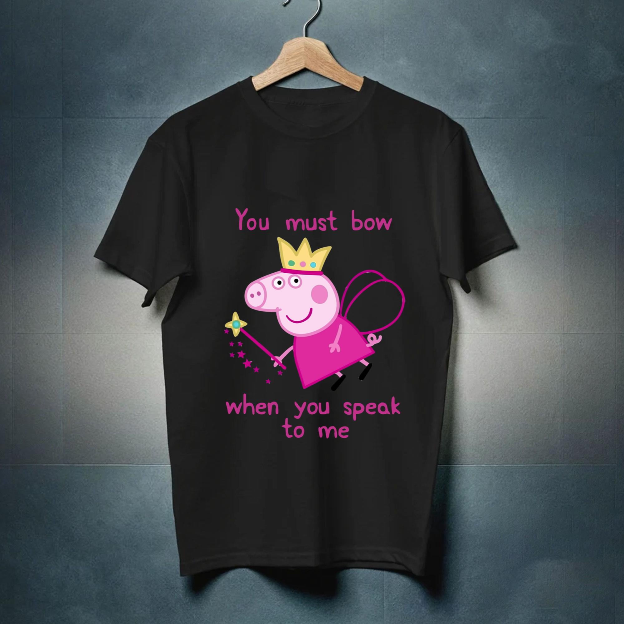 Adorable Animated Character You Must Bow To Me Shirt for Kids with Fast ...
