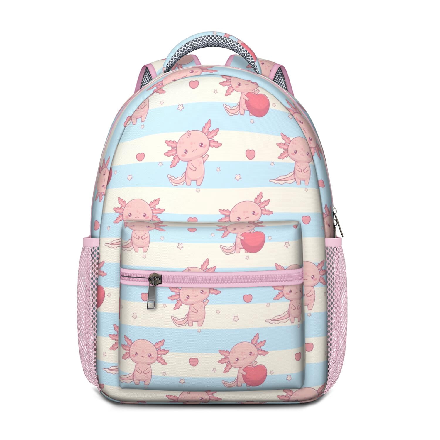 Adorable Axolotl Kawaii Cartoon Lunch Bag – Cute Lovers Gift Funny ...