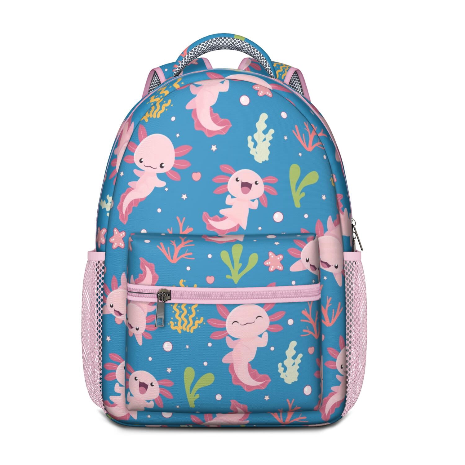 Adorable Axolotl Kawaii Cartoon Lunch Bag – Cute Lovers Gift Funny ...