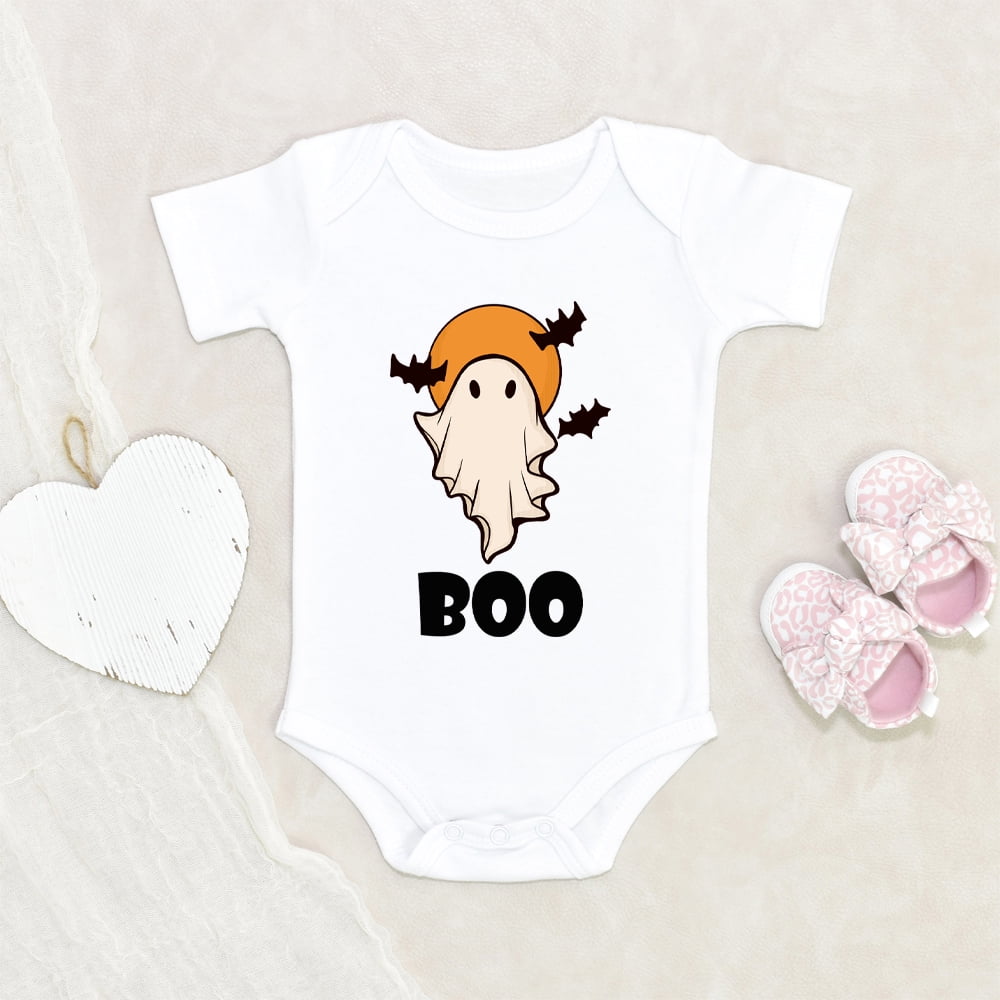 Adorable Baby Clothes - Funny Boo Ghost Baby Clothing - Halloween Baby ...