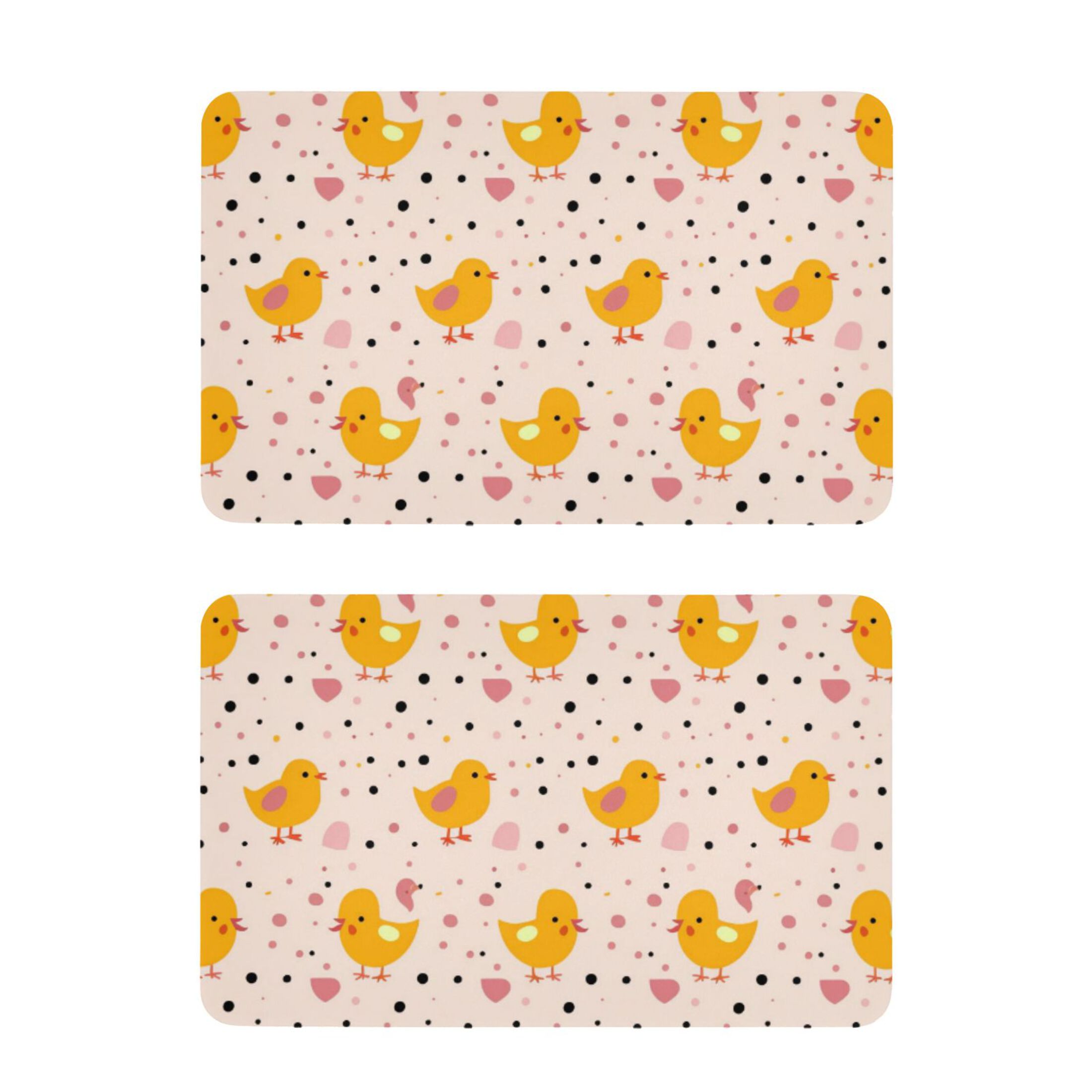 Adorable Baby Ducks Refrigerator Magnet Stickers Square Fridge Magnetic ...