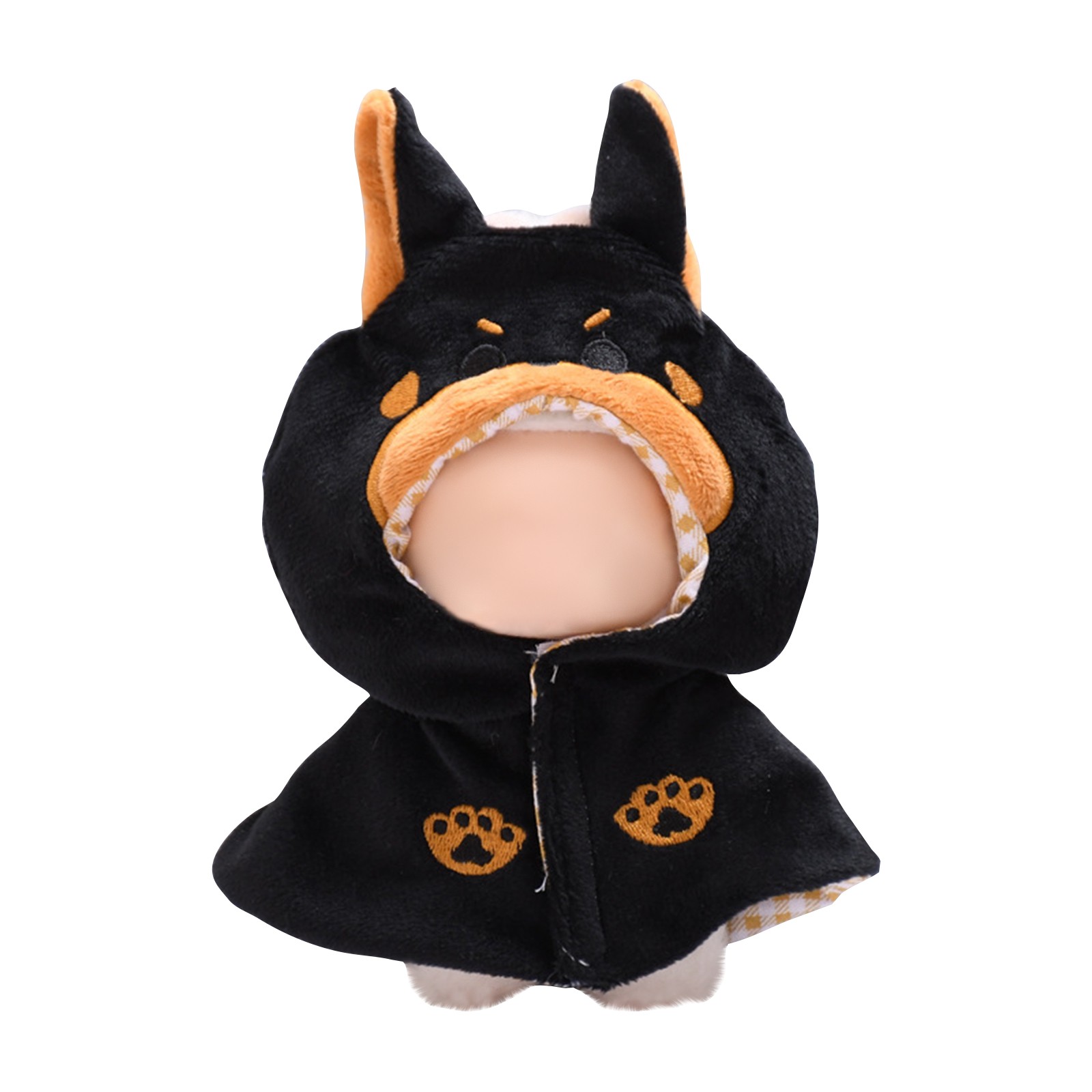 Adorable Baby Hooded Cloak with Dog Ear Design, Soft Plush Material ...