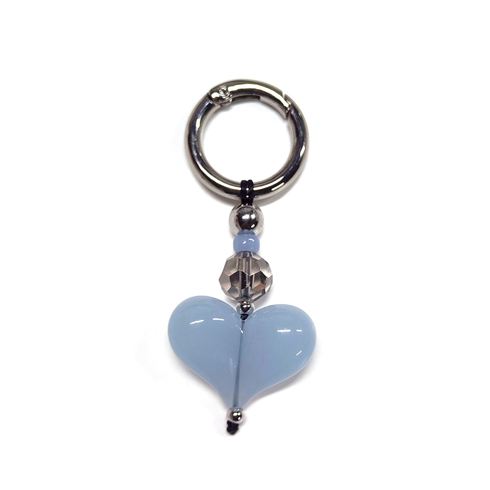 Adorable Beaded Key Holder Heart/Mushroom/Bowknot/Cherries Keychain ...