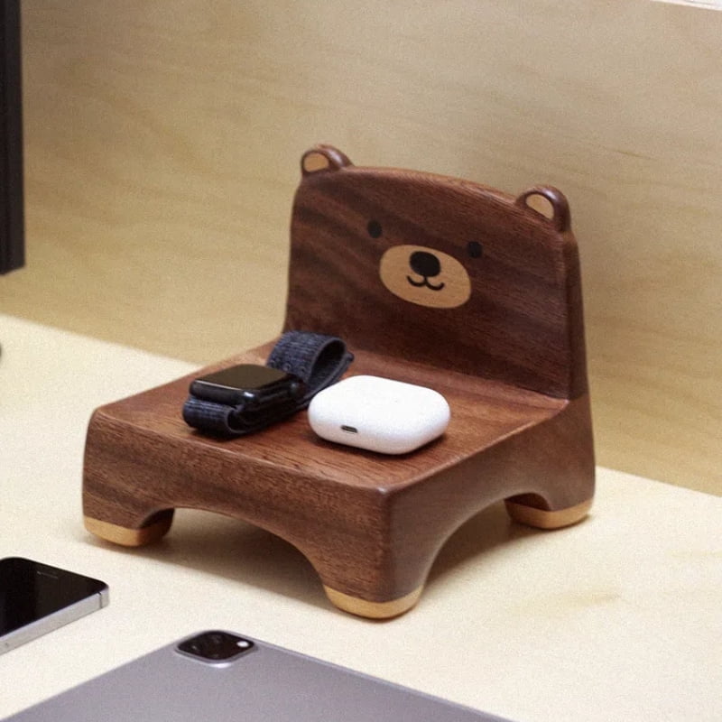 Adorable Bear-Shaped Key Holder & Entryway Organizer – Cute Storage ...