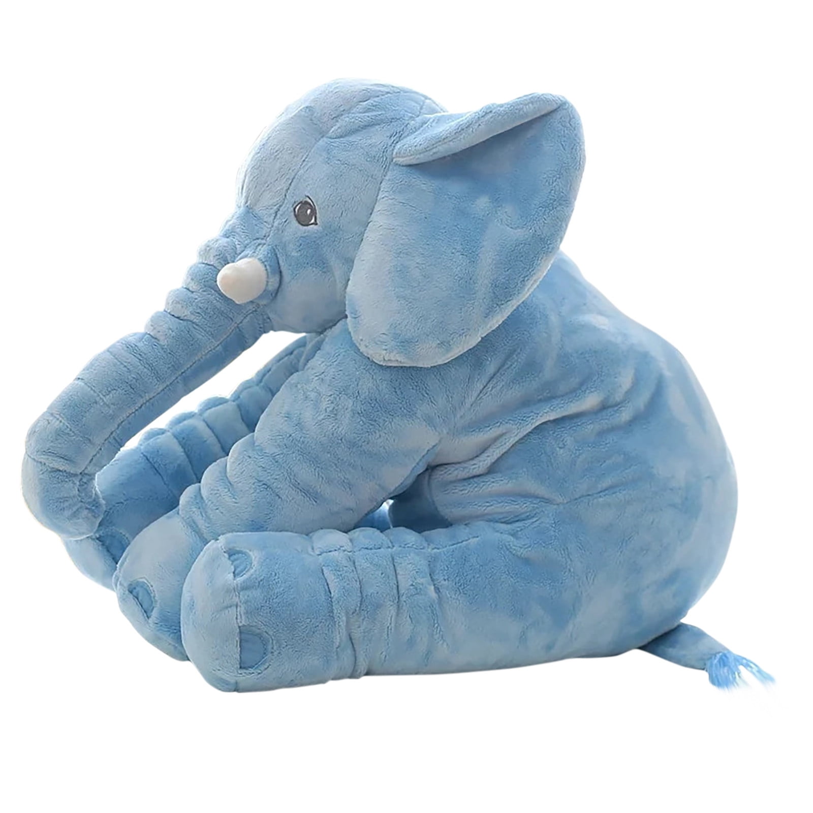 Adorable Blue Elephant Plush Toy Soft, Cuddly Stuffed Animal for Kids ...