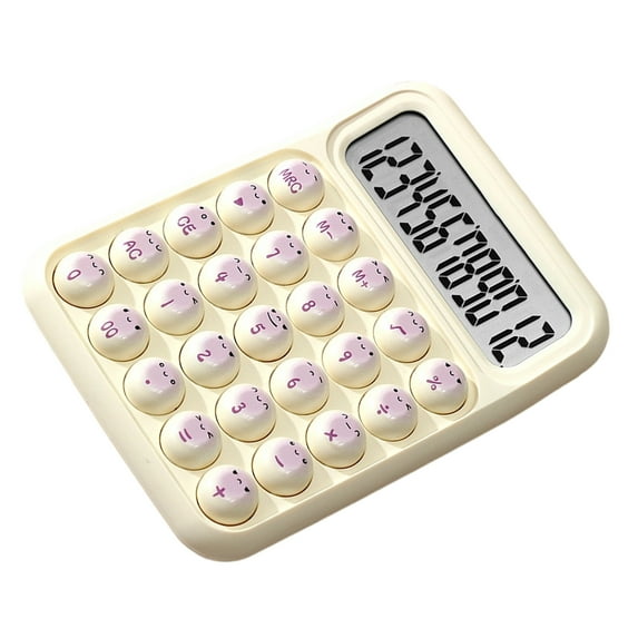 Adorable Bread Large Button Calculator Large Screen Electronic ...