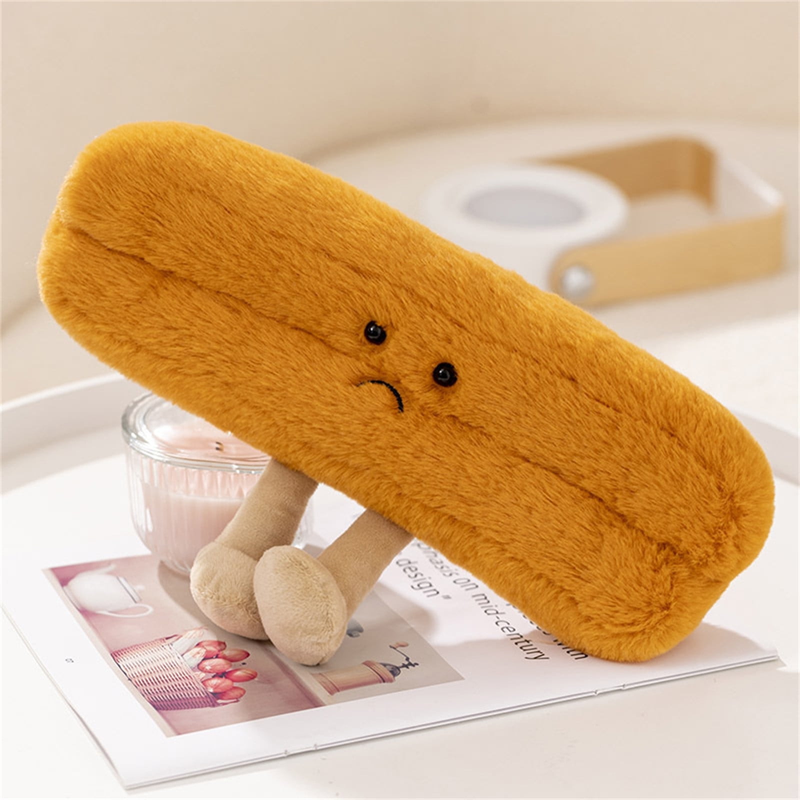 Adorable Bread Plush By Jellycat, 9.8" Cuddly Plush Toy, Best Friend ...