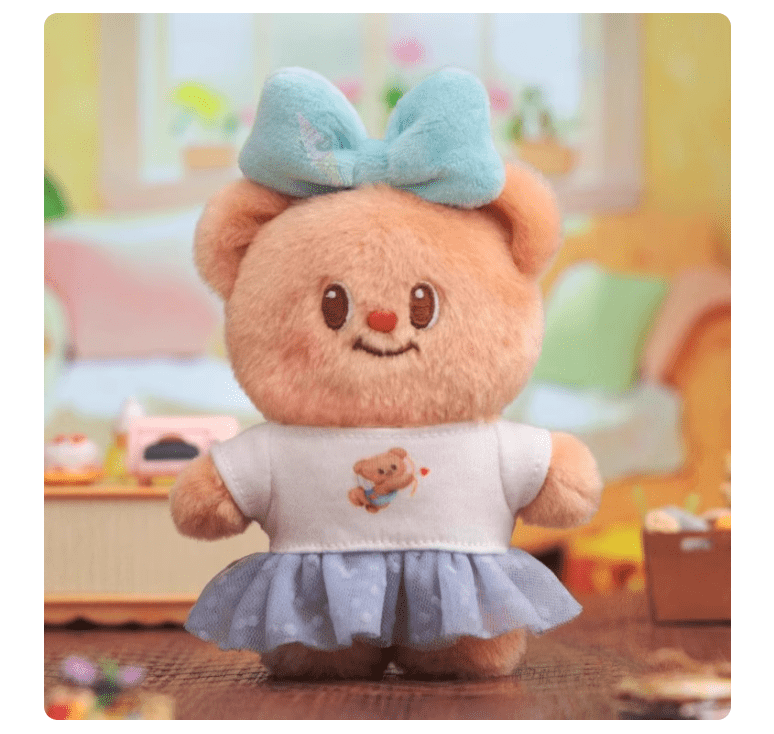 Adorable Butter Bear Blind Box Toy Trendy Gift For Girls Cute Surprise ...