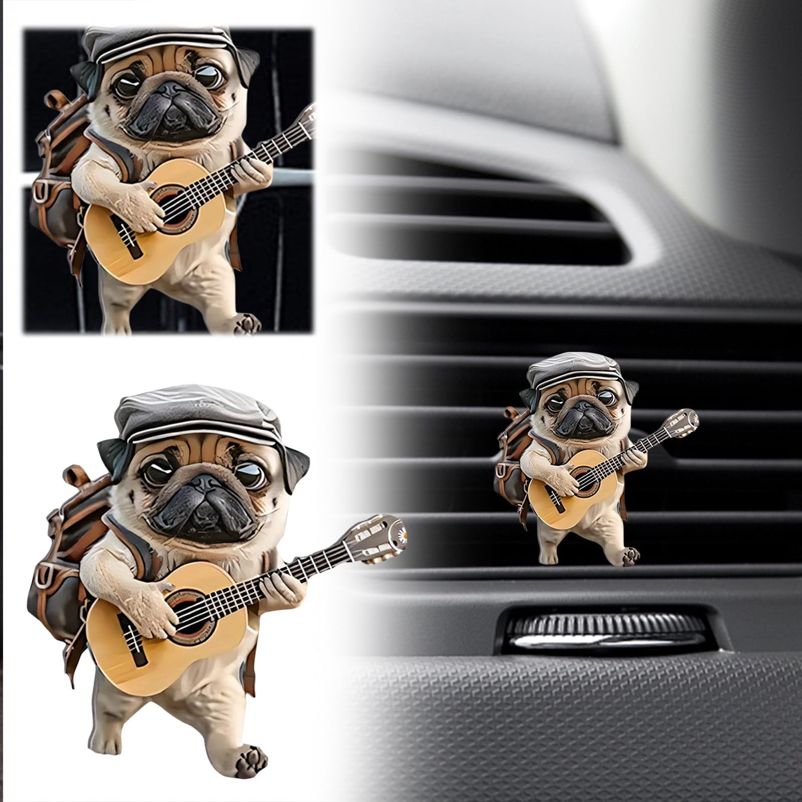 Adorable Car Scent Diffuser Puppy Shaped Aromatherapy Exhaust Clip for ...