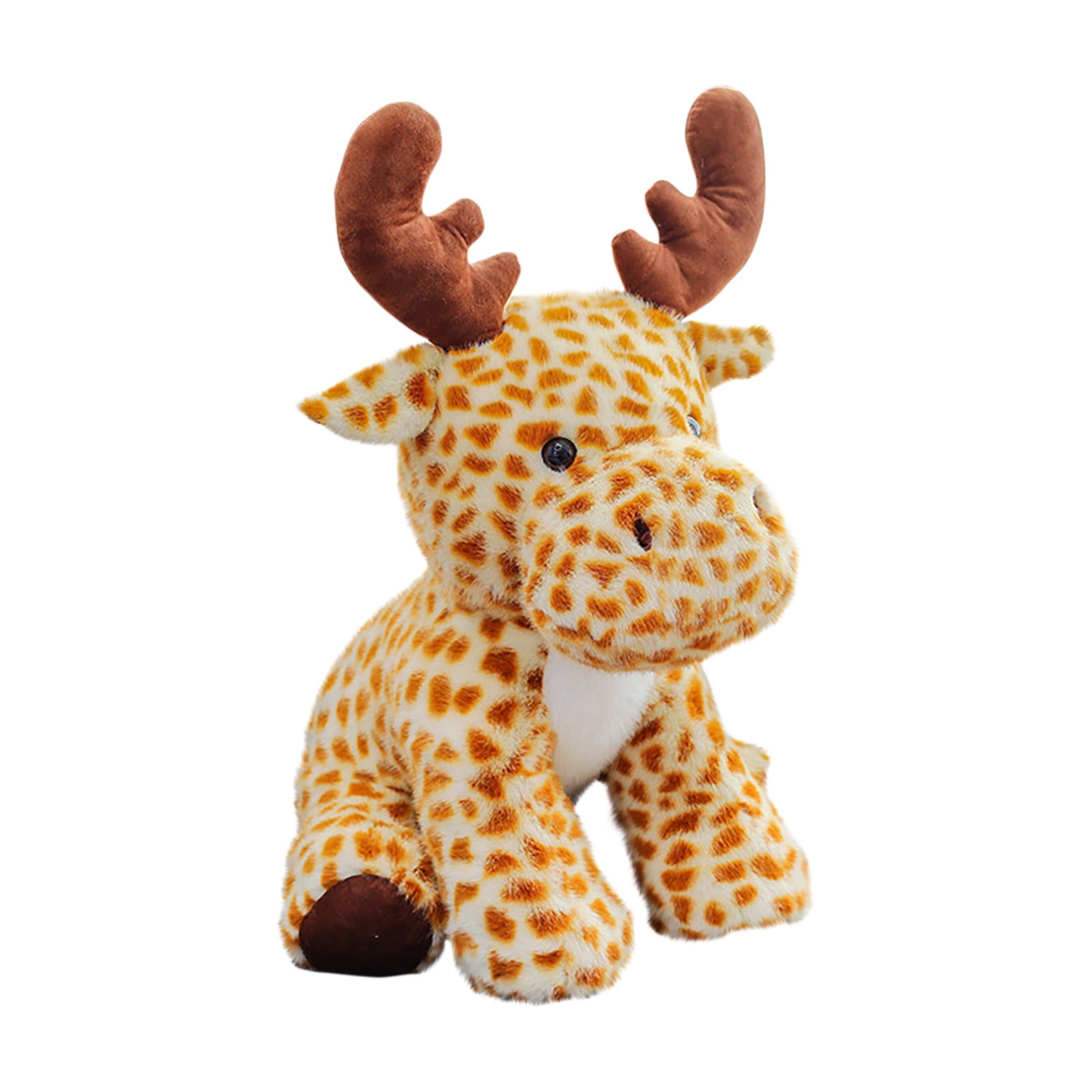 Adorable Caribou Furry Reindeer Elk Moose Stuffed Animals Plush Toy for ...