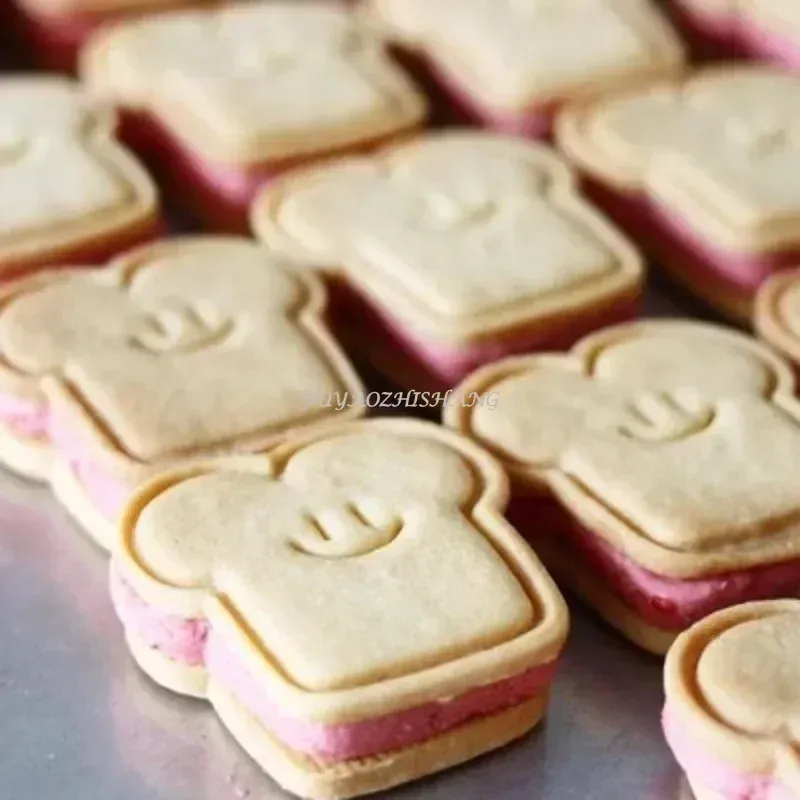 Adorable Cartoon Cat Fish Face Toast Biscuit Mould Cookie Cutting Mold ...