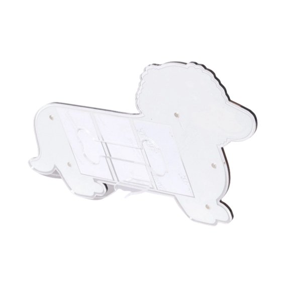 Adorable Cartoon Dog Acrylic Photo Frame Displaying Three 3Inch ...