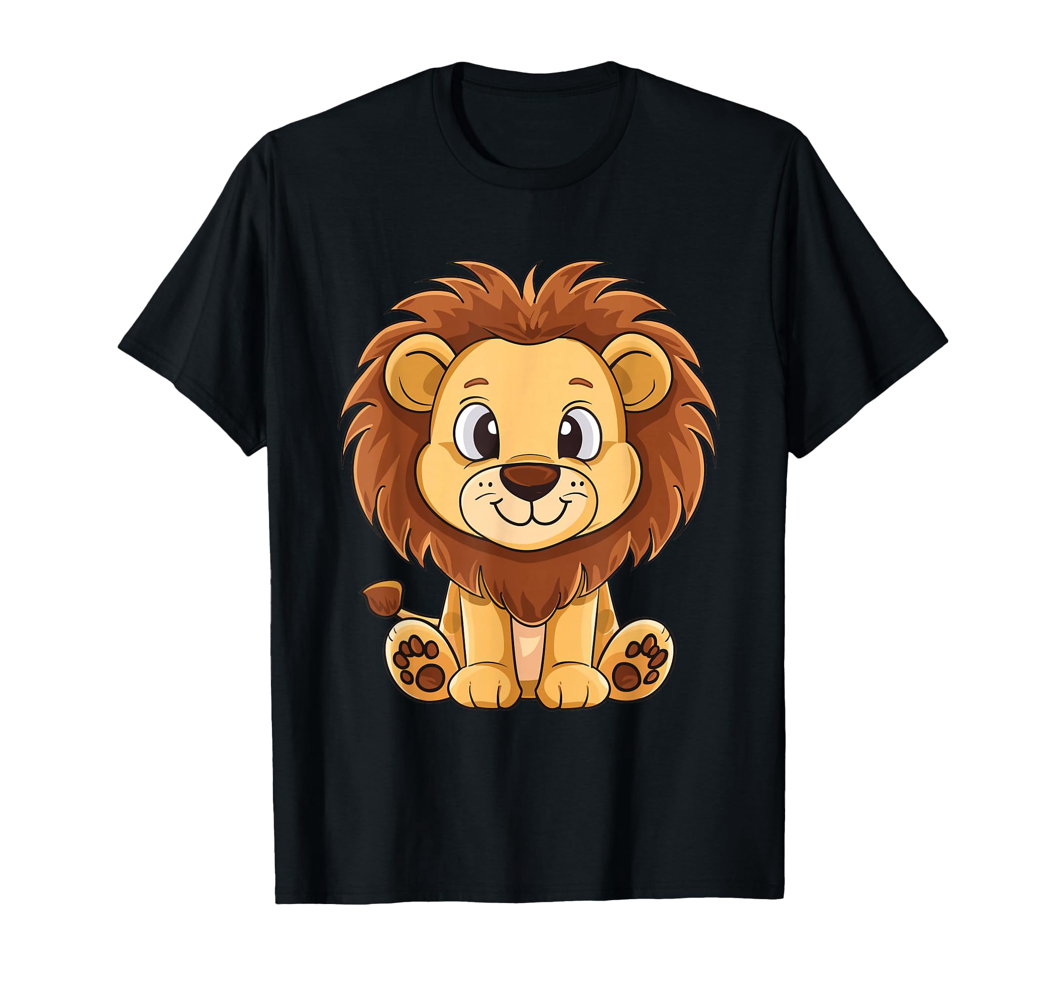 Adorable Cartoon Lion T-Shirt for Fun and Playful Outfits - Walmart.com