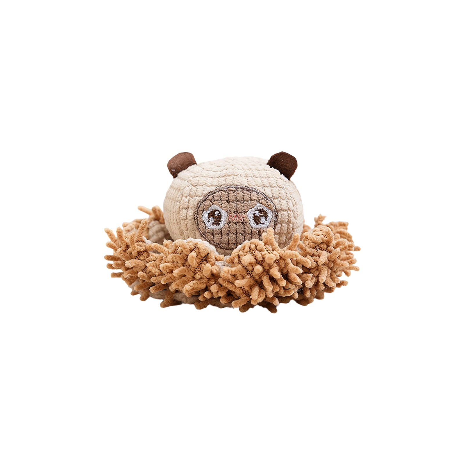 Adorable Cartoon Mop Plush Squeaky Toy Interactive Chew Play for Dogs ...