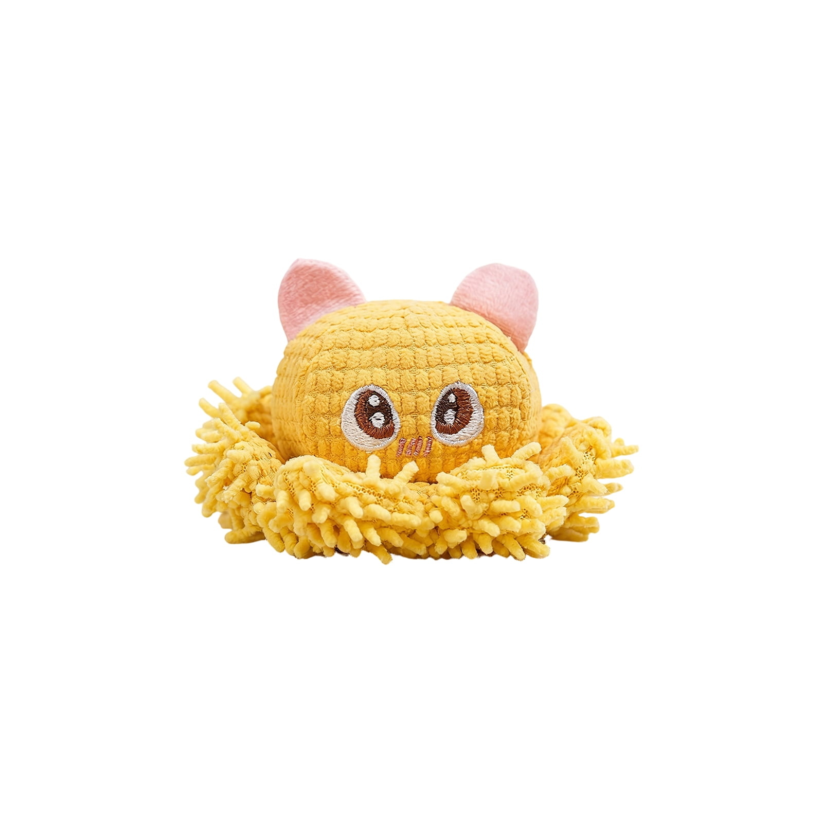 Adorable Cartoon Mop Plush Squeaky Toy Interactive Chew Play for Dogs ...