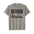 Adorable Cartoon Rescue Dogs T-Shirt - Express Your Dog Lover Passion ...
